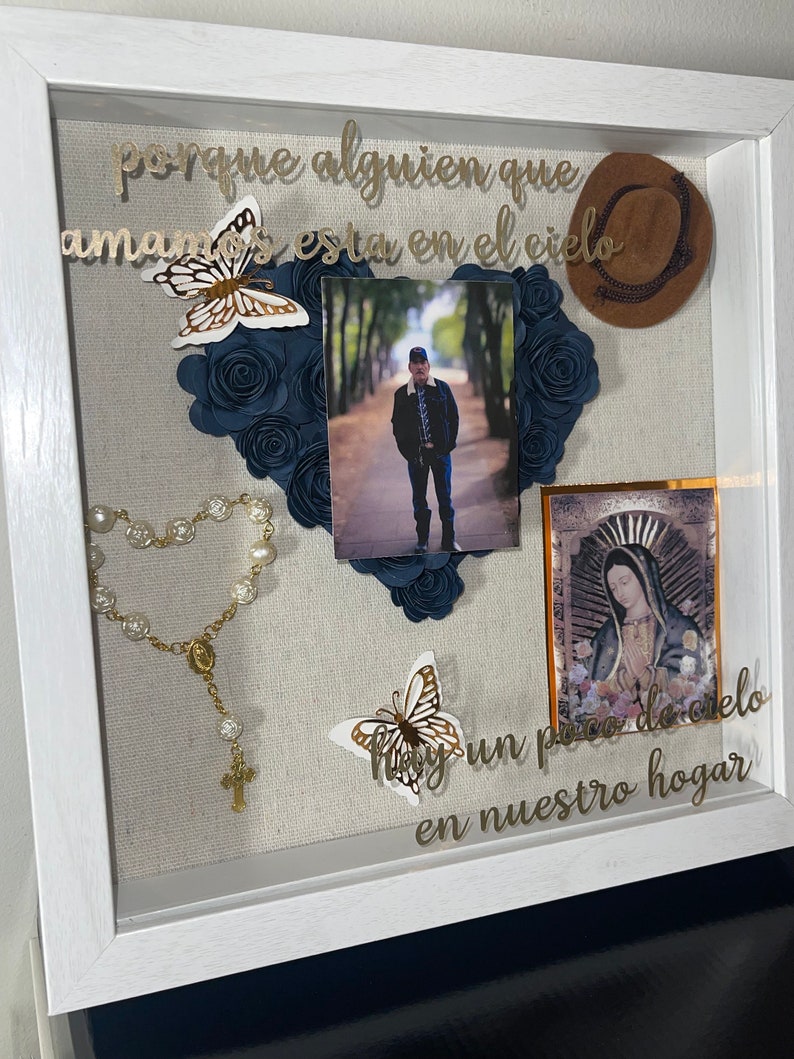 Memorial Shadow Box - Etsy