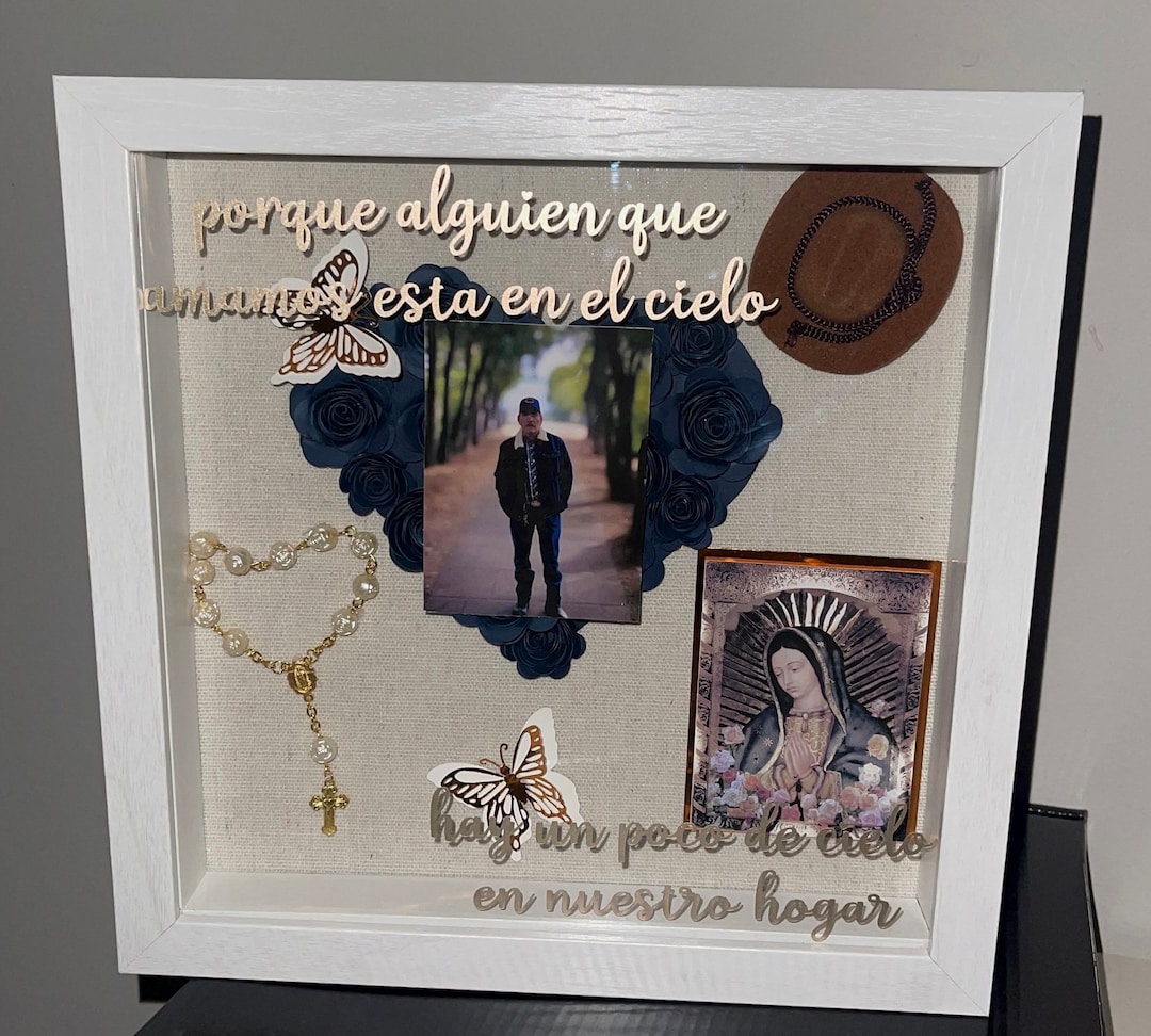 Memorial Shadow Box - Etsy