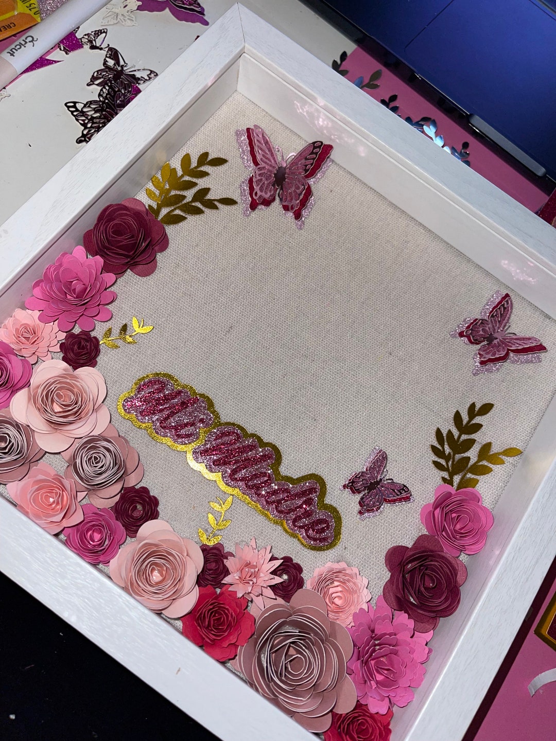 Memorial Shadow Box - Etsy