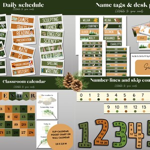 Forest Classroom Decorations Mega Bundle | Classroom Decor Bundle ...