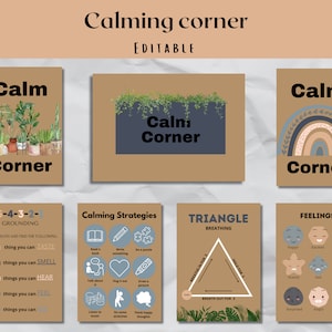 Calming Corner for a Plant Themed Classroom - Etsy