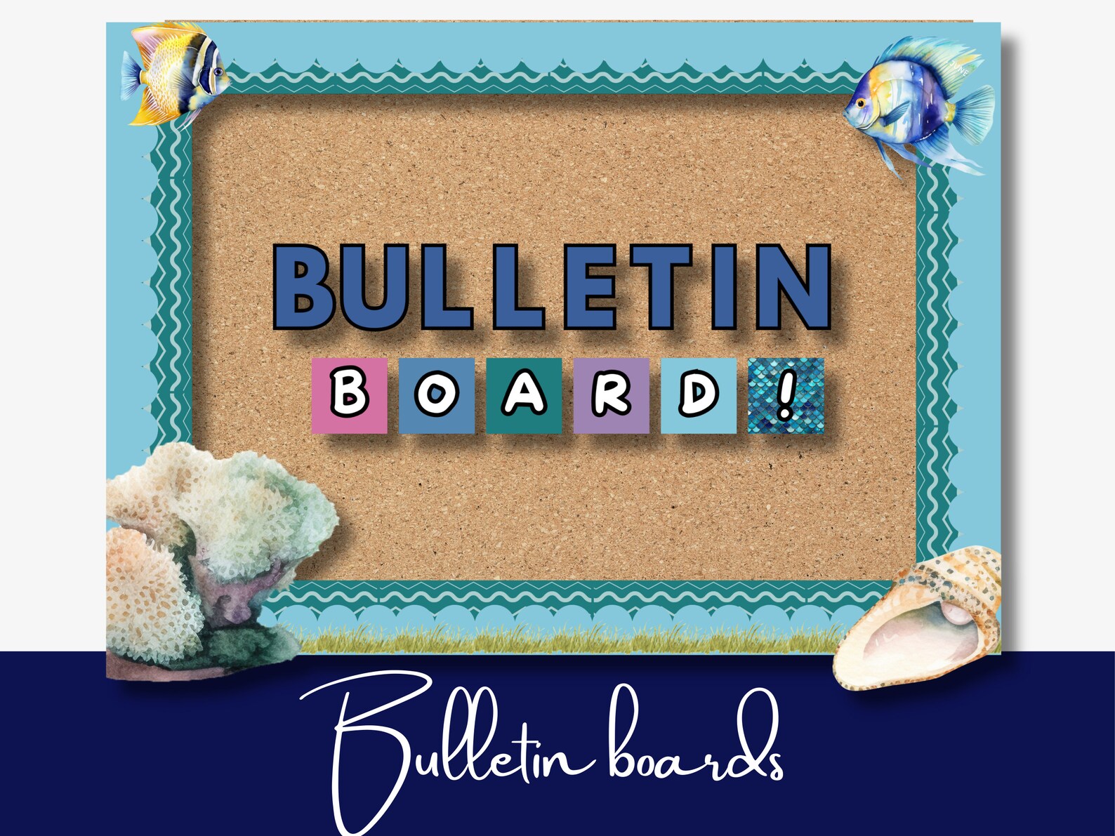 Bulletin Board for a Classroom Unde the Sea | Bulleting Boarders ...