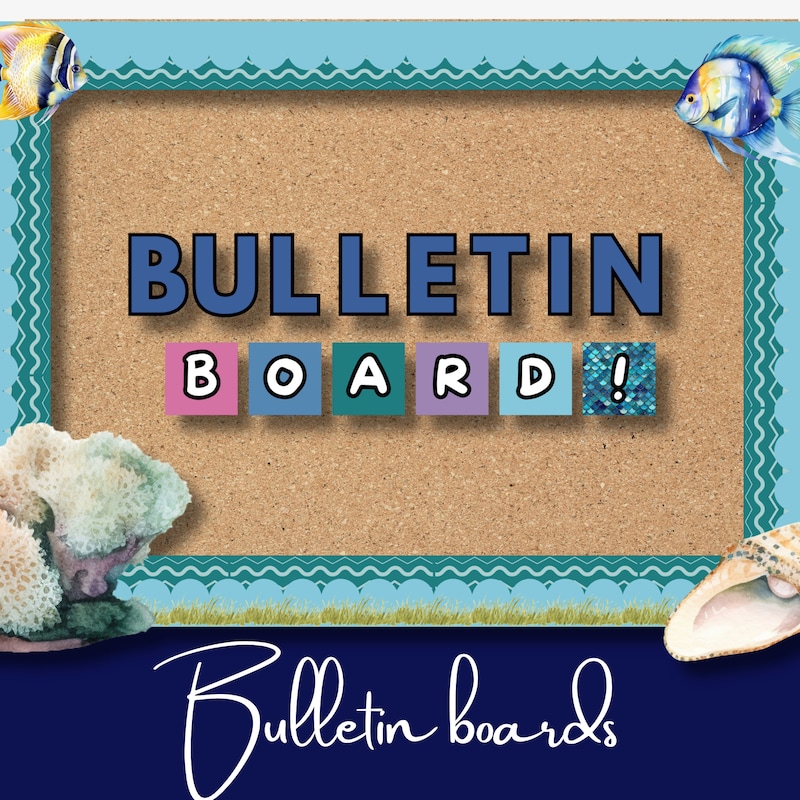 Sea Bulletin Board Ideas - Etsy