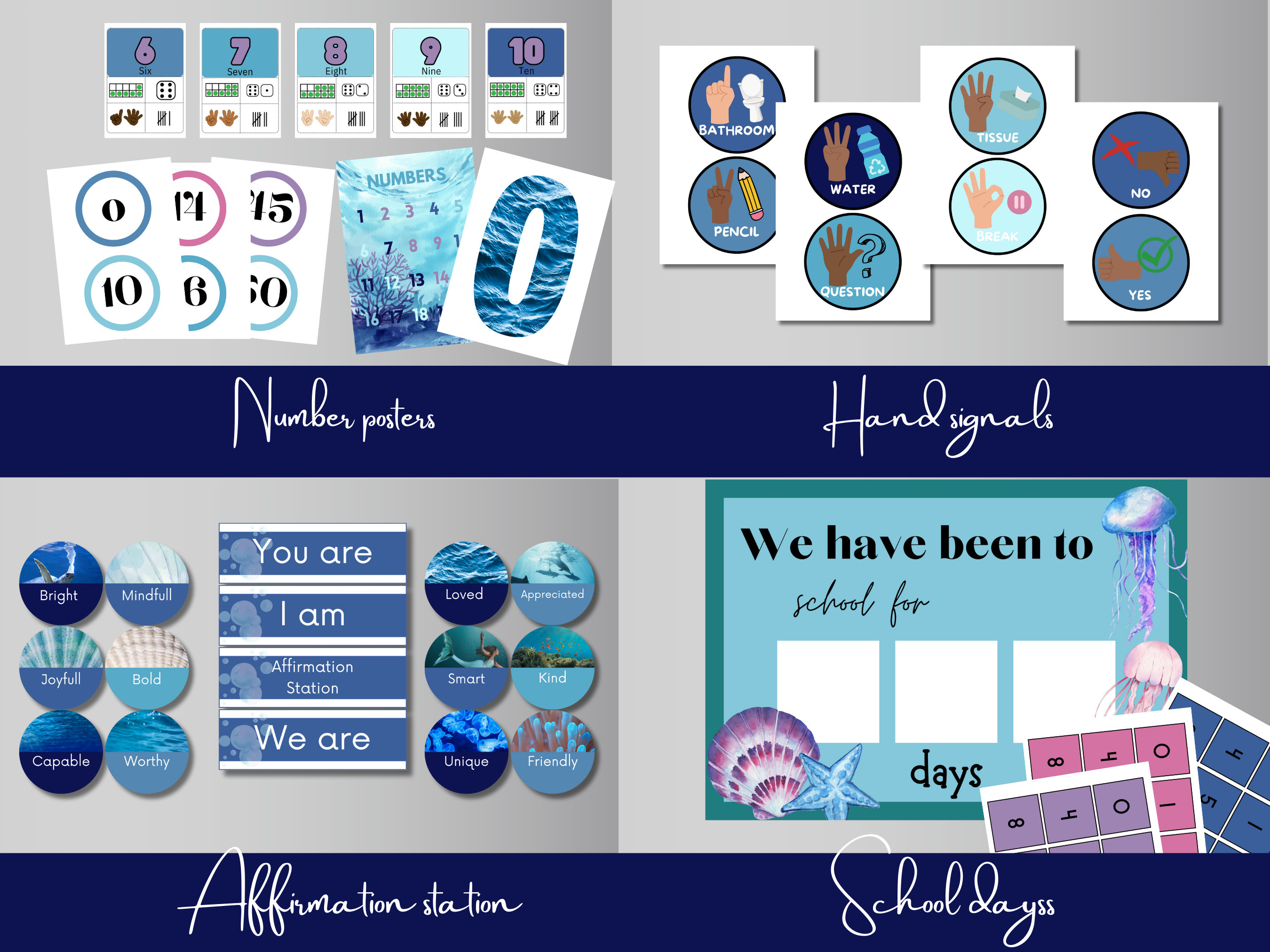 Into the Sea - Classroom Mega Bundle With an Ocean Theme | Classroom ...