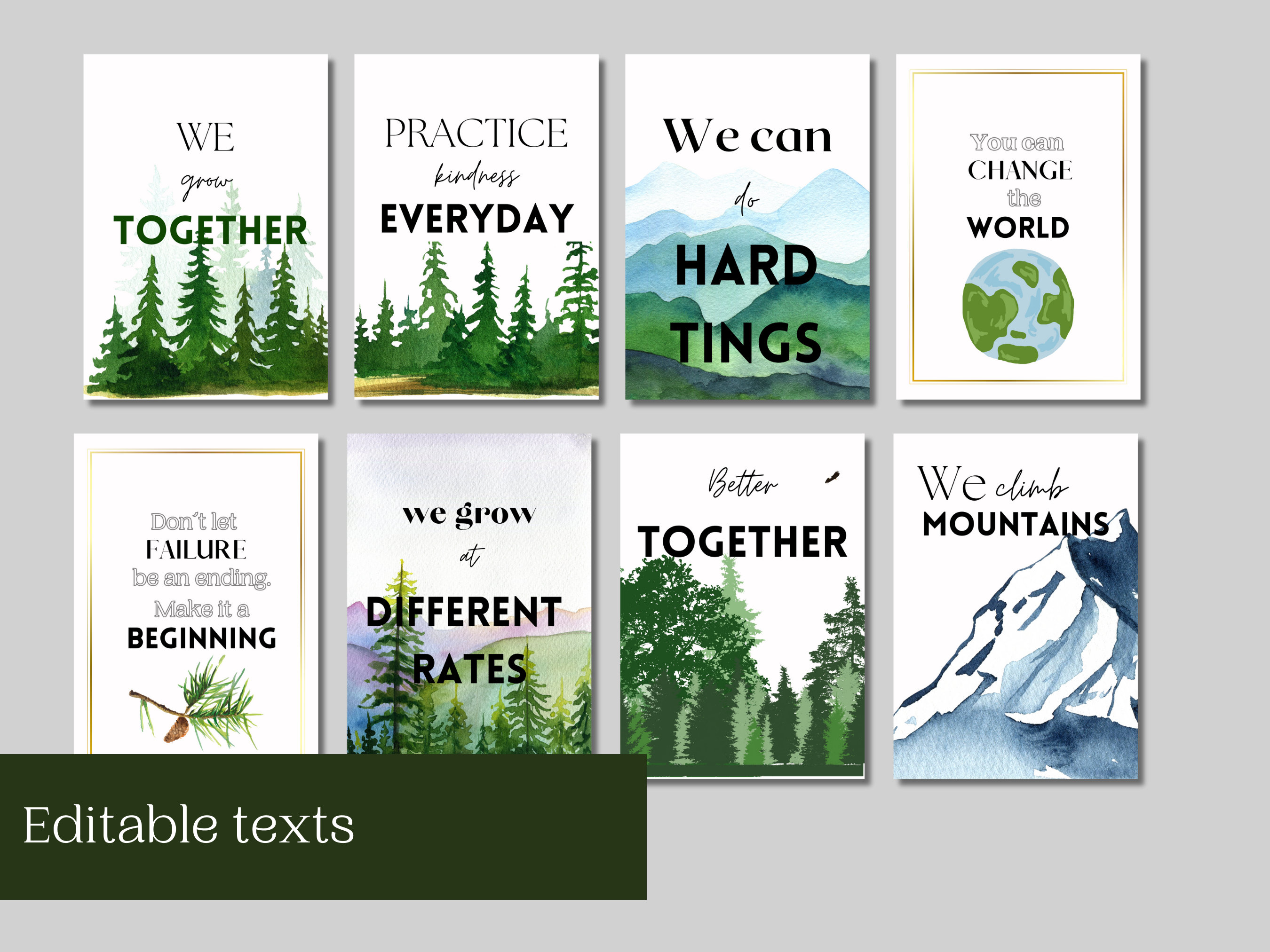 Forest Classroom Posters Out of the Woods Woodland Classroom Decor ...