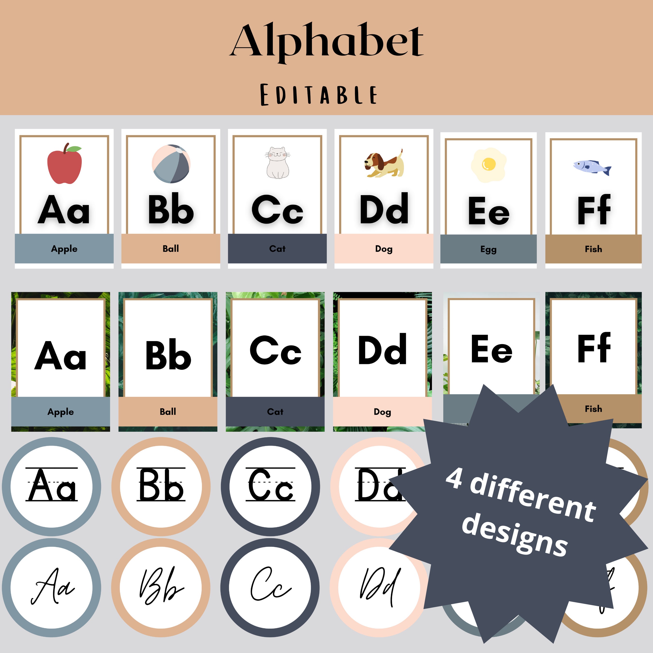 Boho Plants Calm Classroom Decor Bundle |plants Please | Serene ...