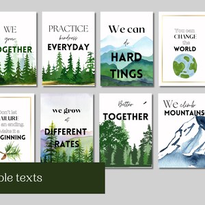 Forest Classroom Posters | Out of the Woods | Woodland Classroom Decor ...