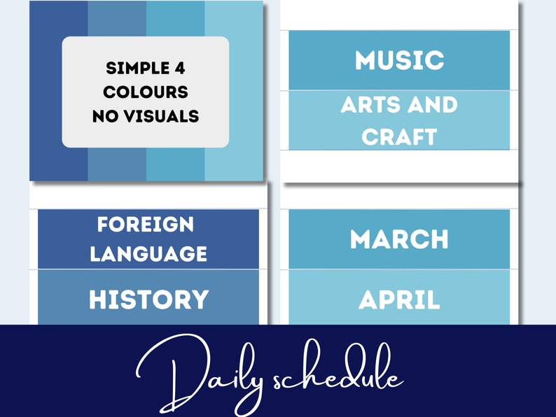 Daily Schedule for Your Underwater Classroom | Classroom Decor ...
