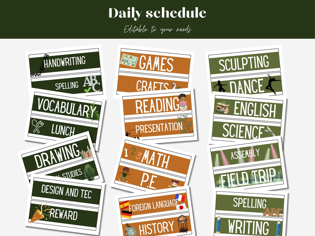 Daily Schedule for a Nature Inspired Woodland | Out of the Woods ...