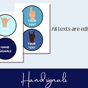 Hand Signals for an Ocean Themed Classroom | Classroom Decor ...