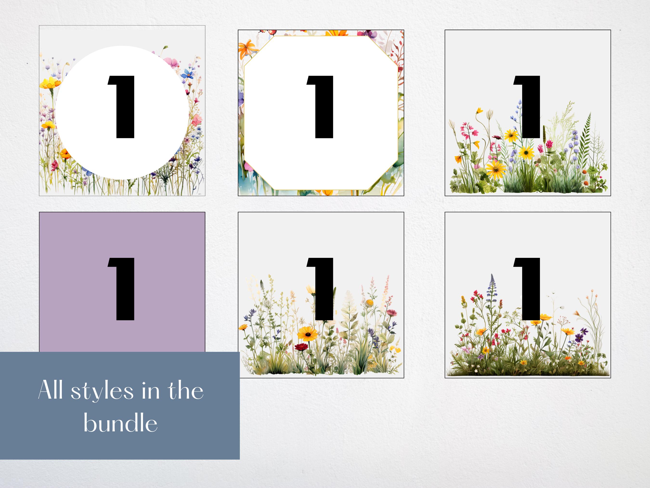 Classroom Calendar With a Wild Flower Meadow Theme | Classroom Decor ...