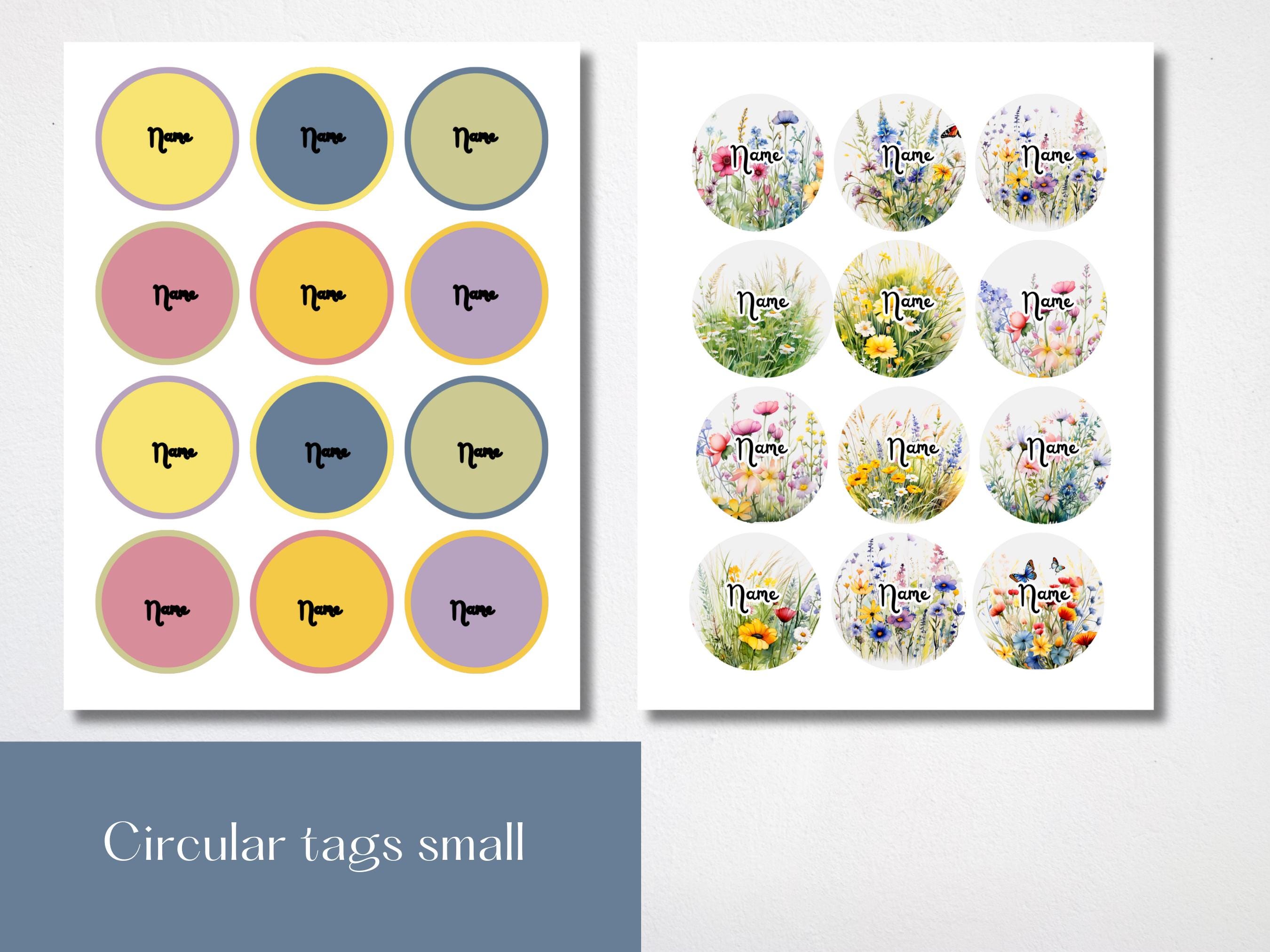 Meadow Themed Desk Plates and Name Tags | Classroom Decor | Wild ...