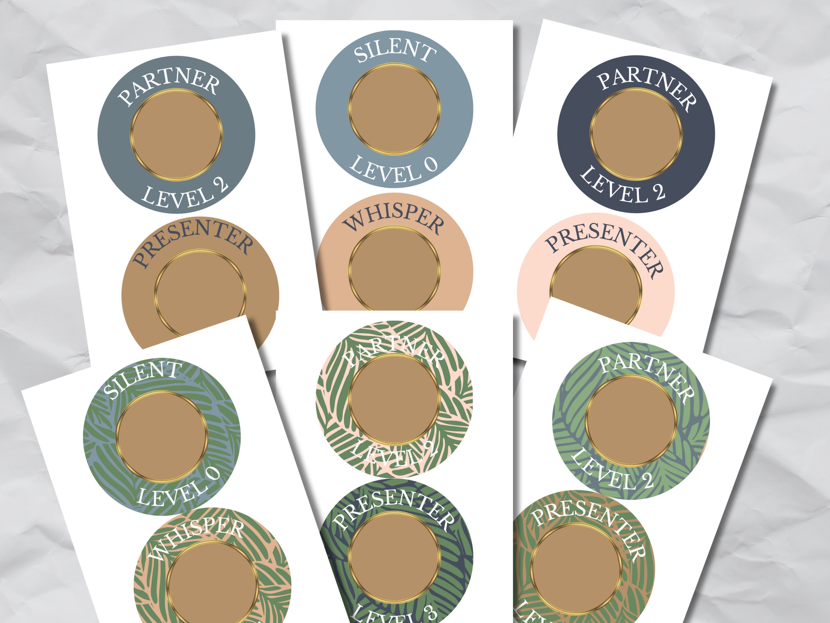 Classroom Rules and Voice Levels for a Calm Plant Themed Classroom ...