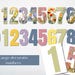 Numbers Posters for a Meadow Themed Classroom | Classroom Decor ...
