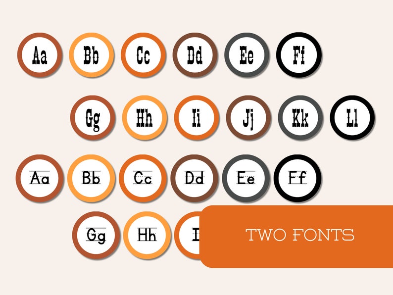 Editable Alphabet Posters for a Western Themed Classroom Classroom ...