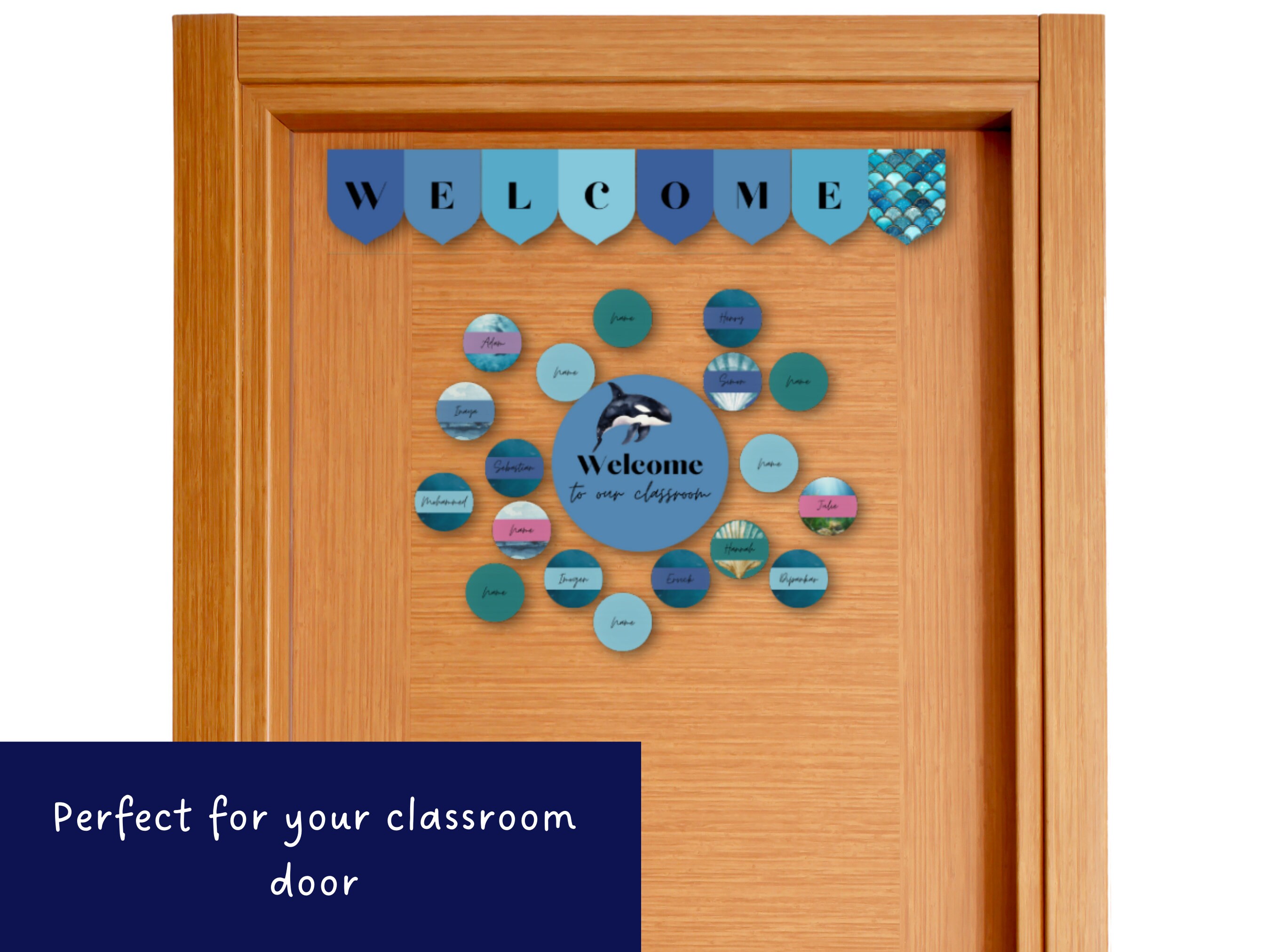 Door Sign for a Sea Themed Classroom | Classroom Decor | Instant ...