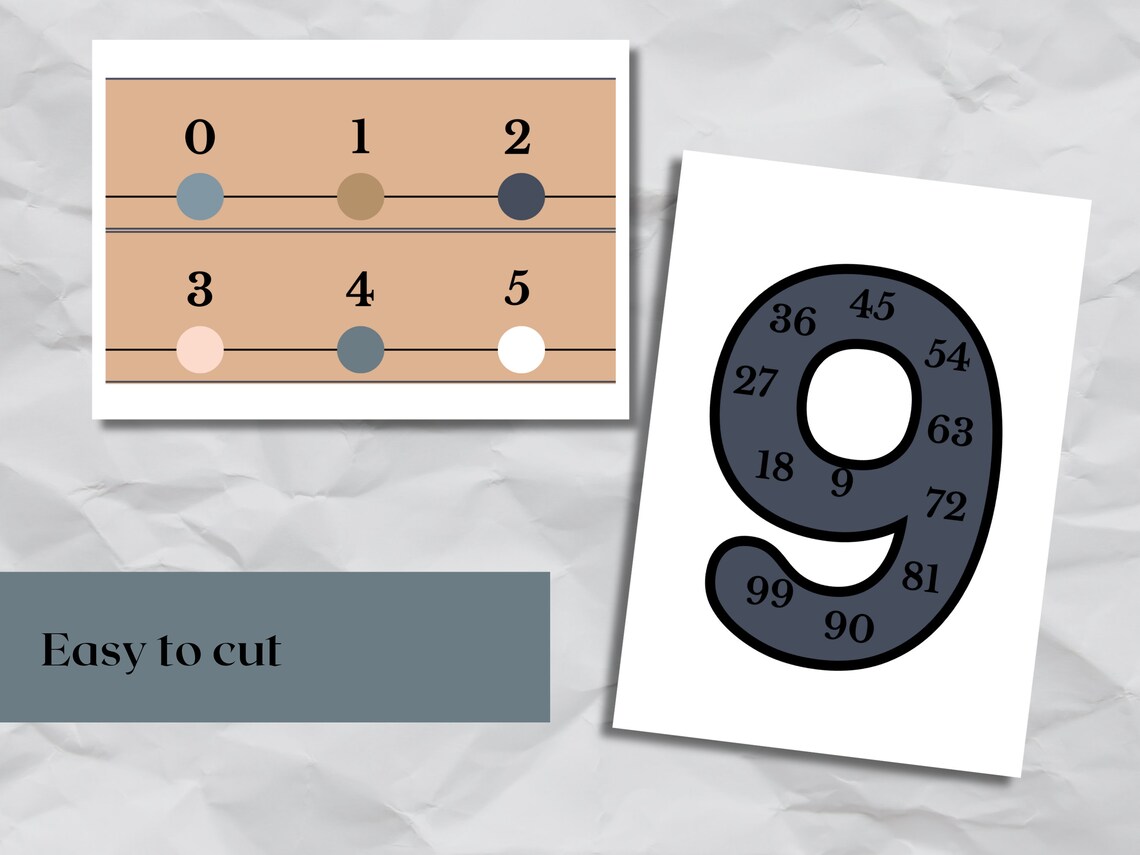 Large Number Line and Skip Counting for a Plant Themed Classroom ...