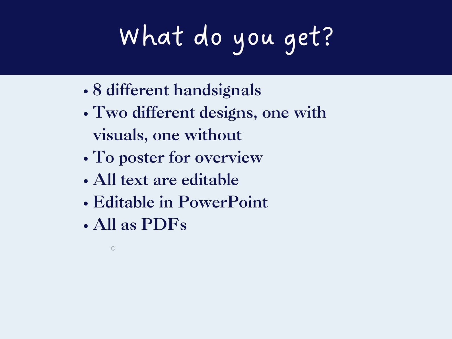 Hand Signals for an Ocean Themed Classroom | Classroom Decor ...