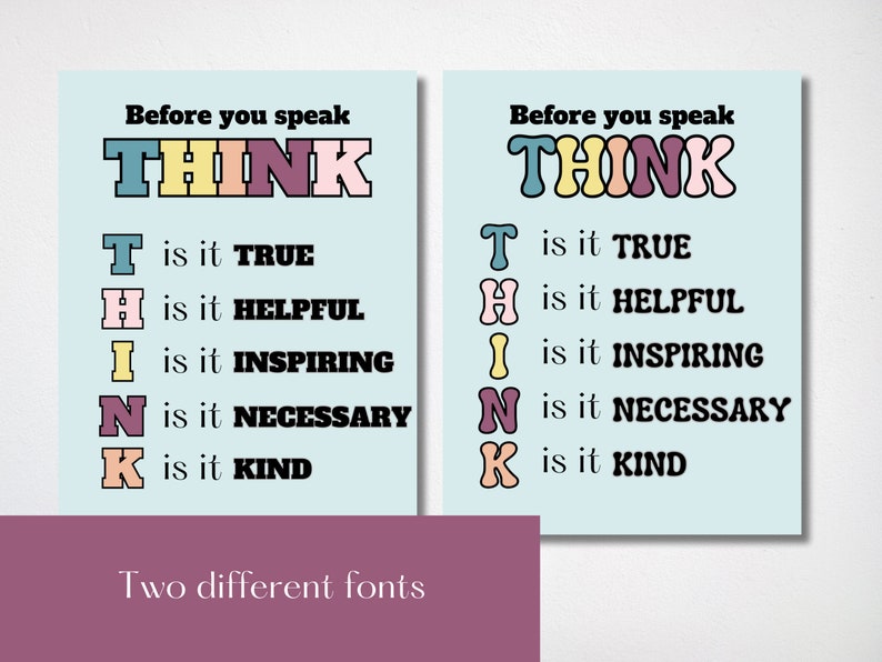 Think Posters | Heavenly Clouds | Classroom Management | Thinking ...