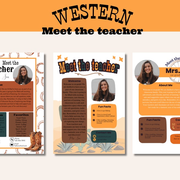 Meet the Teacher Letters - Etsy