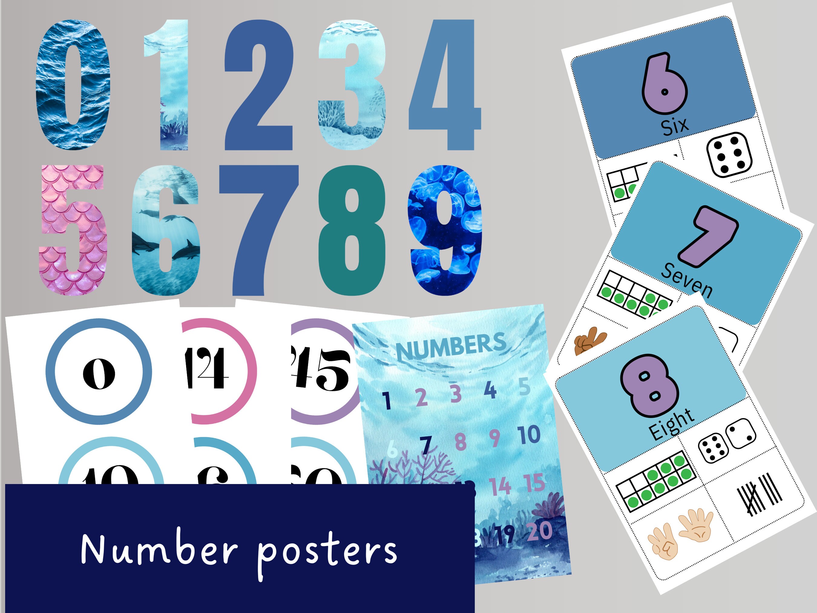 Under the Sea Educational Posters Bundle | Printable Classroom Decor ...