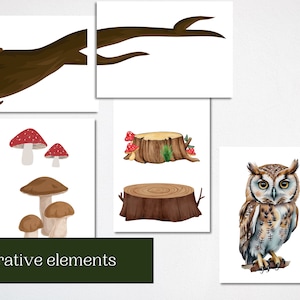 Bulletin Borders and Letters for a Forest Themed Classroom - Etsy