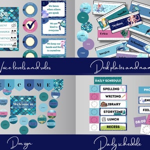 Into the Sea - Classroom Mega Bundle With an Ocean Theme | Classroom ...