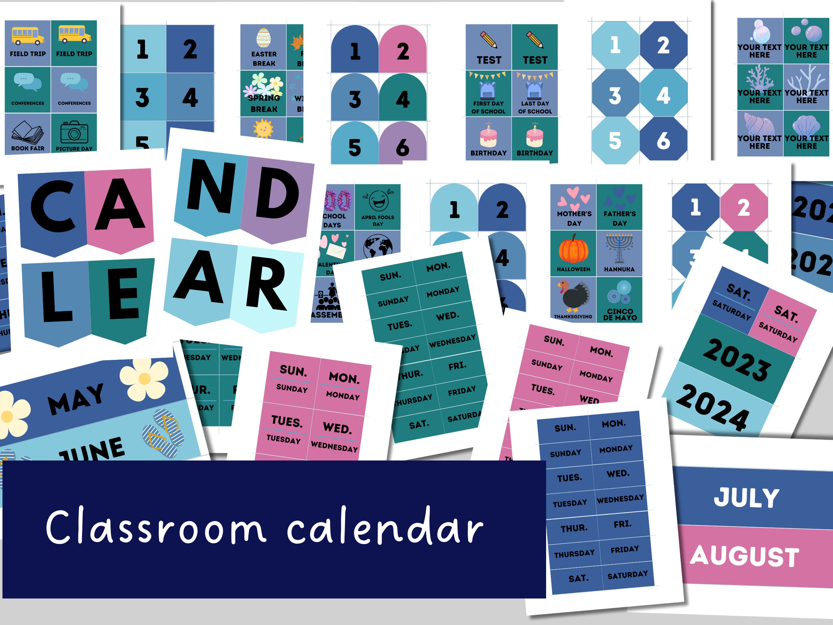 Under the Sea Educational Posters Bundle | Printable Classroom Decor ...