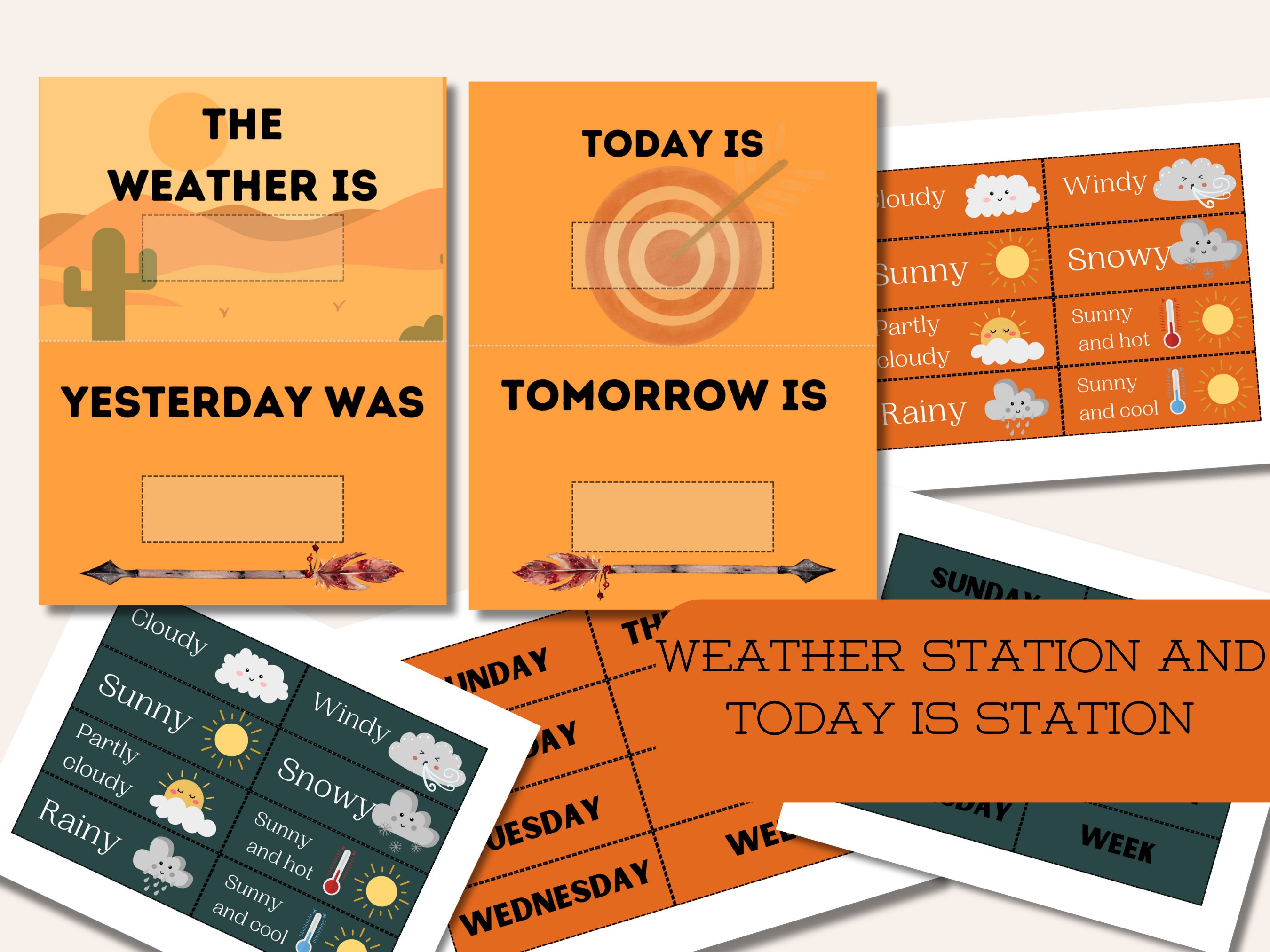 Western Style Classroom Calendar Kit | Classroom Decor | Editable ...