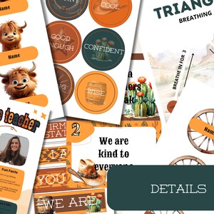 Classroom Management Mini Bundle for a Western Themed Classroom ...