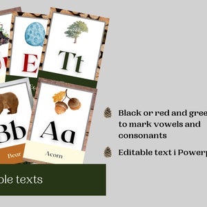 Alphabet Posters | Out of the Woods | Pintables for a Woodland ...