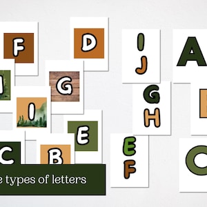 Bulletin Borders and Letters for a Forest Themed Classroom - Etsy