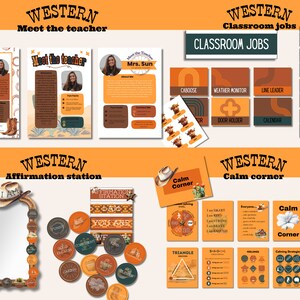 Classroom Management Mini Bundle for a Western Themed Classroom ...