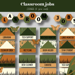 Forest Classroom Decorations Mega Bundle | Classroom Decor Bundle ...