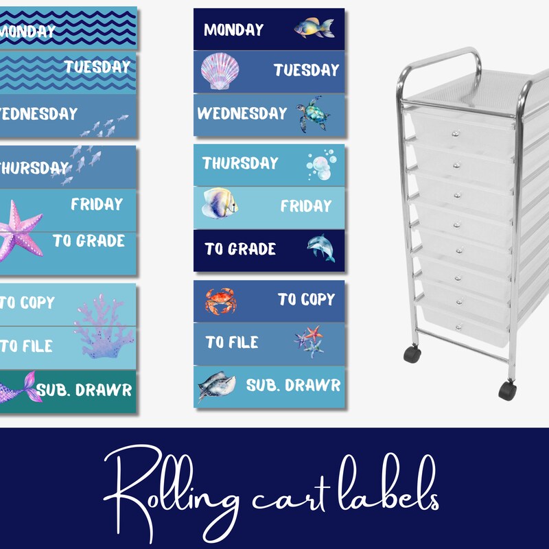 Rolling Cart - Etsy