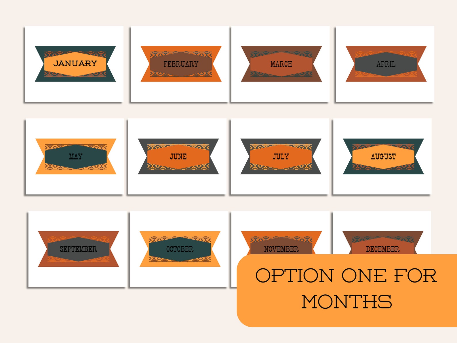 Birthday Calendar for a Western Themed Classroom | Classroom Decor ...