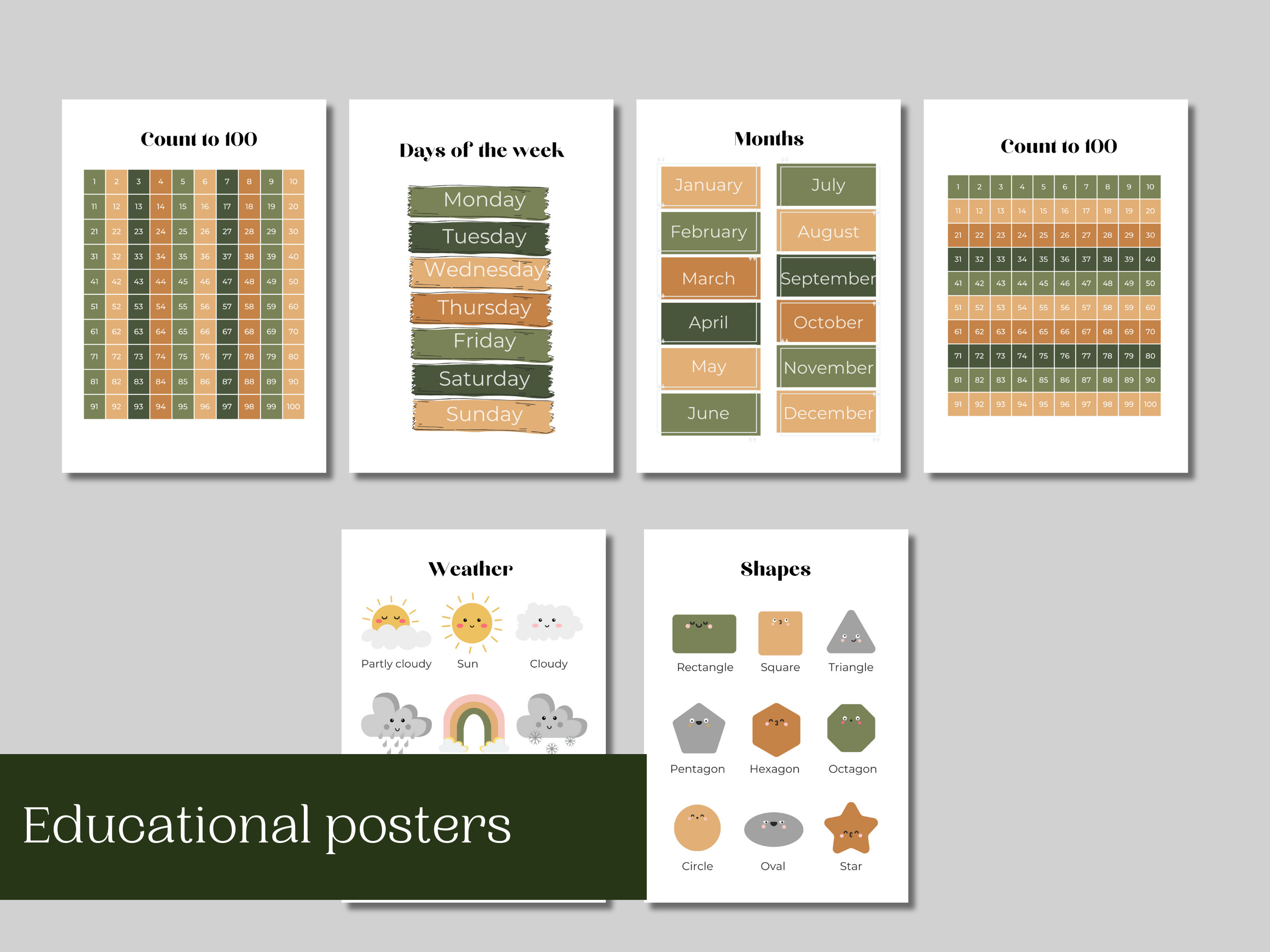 Forest Classroom Posters Out of the Woods Woodland Classroom Decor ...