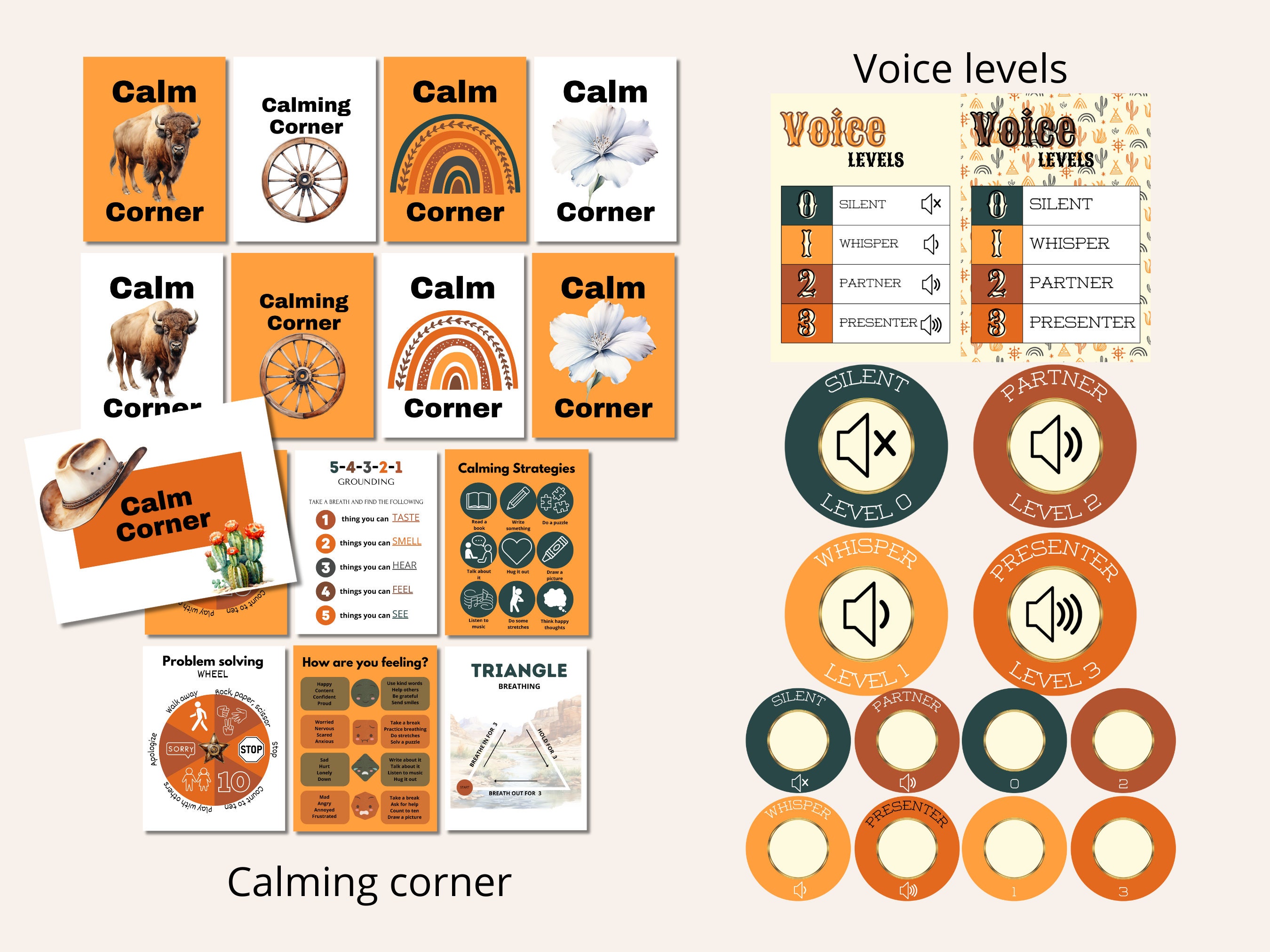 Classroom Management Mini Bundle for a Western Themed Classroom ...