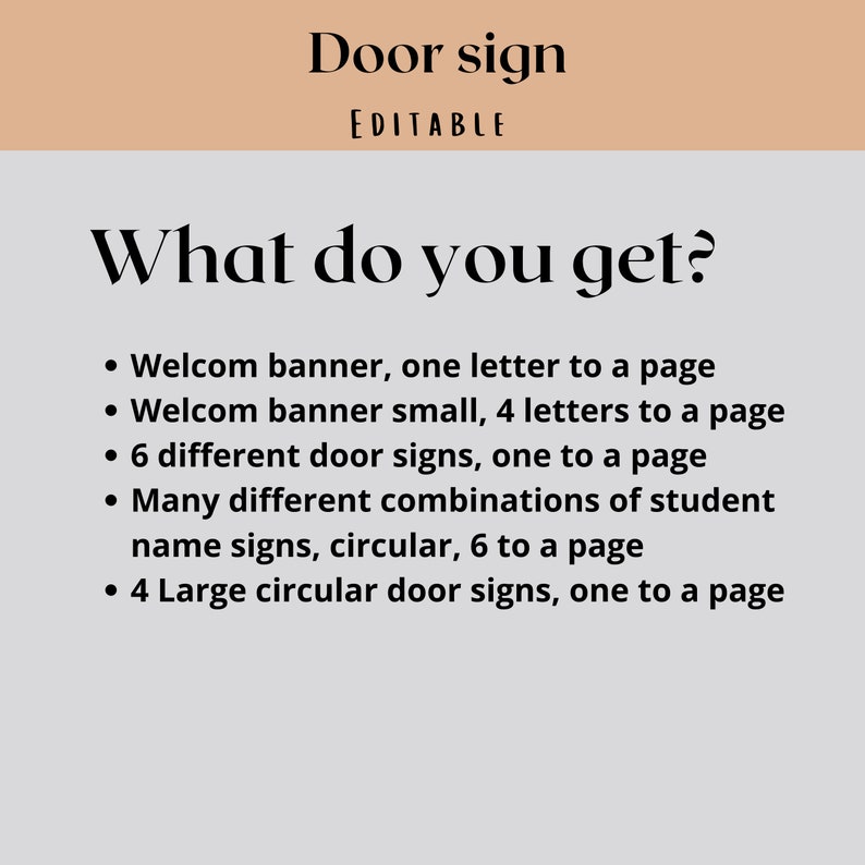 Plant Themed Door Sign for Classrooms | Boho Plant Themed Classroom ...