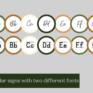 Alphabet Posters | Out of the Woods | Pintables for a Woodland ...