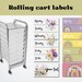 Printable Rolling Cart Labels With a Meadow Theme | Classroom Decor ...
