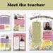 Editable Meet the Teacher Template: Meadow Classroom Decor (powerpoint ...