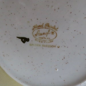 Vintage Stangl Pottery golden Blossom Large Pitcher Small Pitcher Set ...