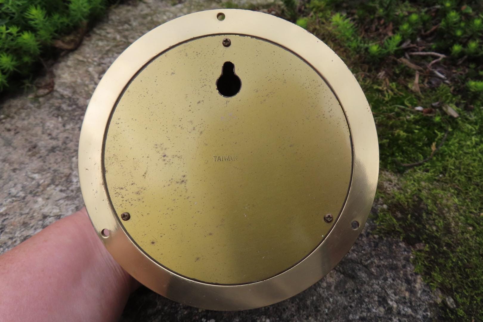 Hampton Solid Brass Ship's Clock - Works! - Etsy