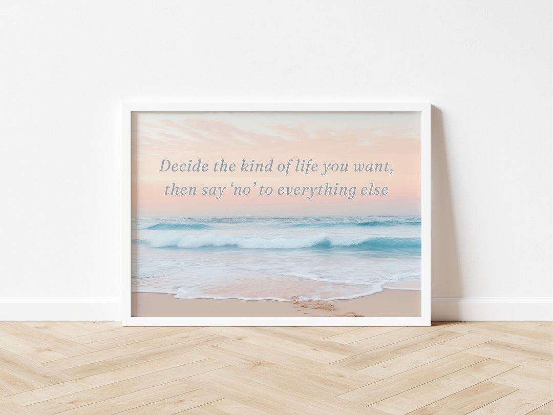 Coastal Wall Art Print, Ocean Sunset, Beachy Feel, Beach Print, Surf ...