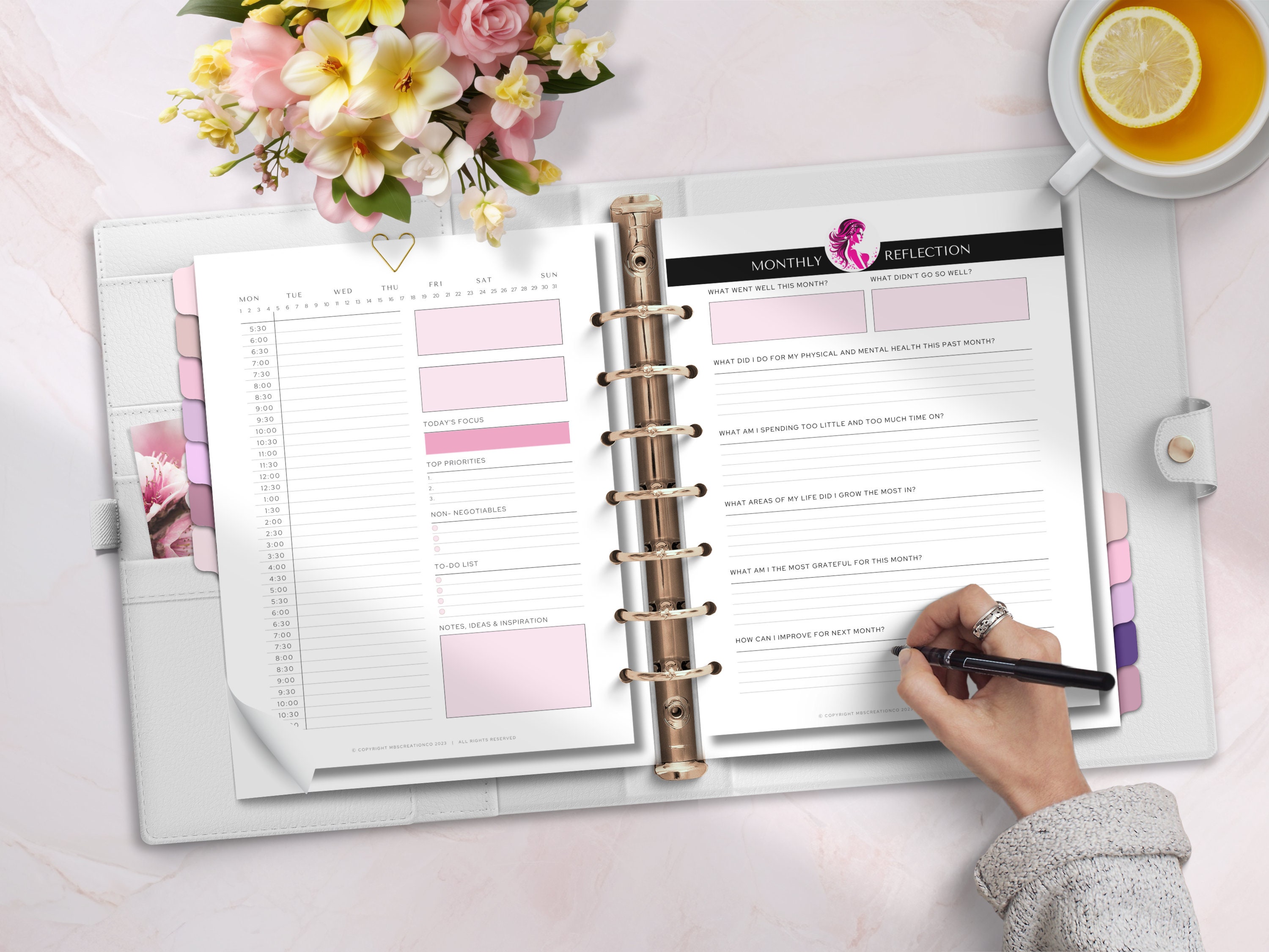 The 2024 Smart Girl Planner, INSTANT DOWNLOAD, Daily Planner, Weekly ...