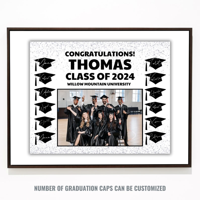 Editable Graduation Group Gift Printable Instant Digital Download ...