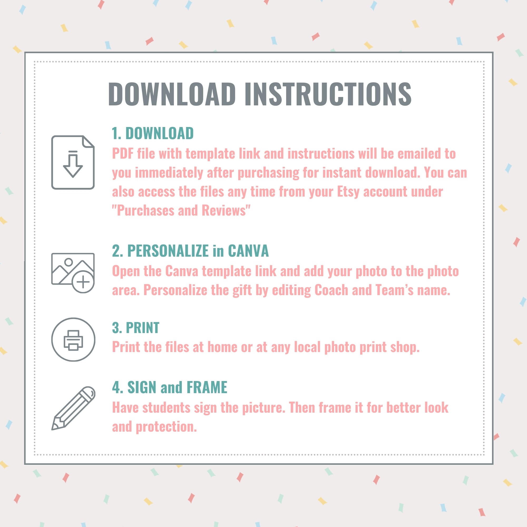 Editable Teacher Thank You Gift Printable Instant Digital Download ...