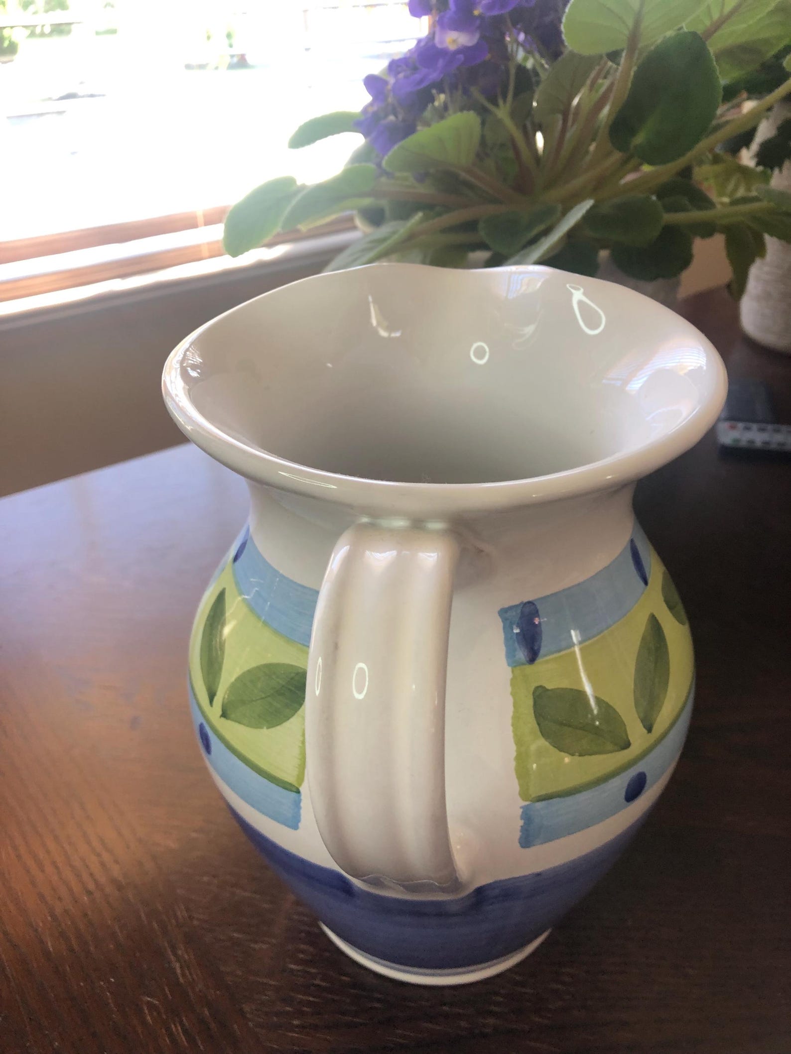 Italy Blue Moon Serving Pitcher - Etsy