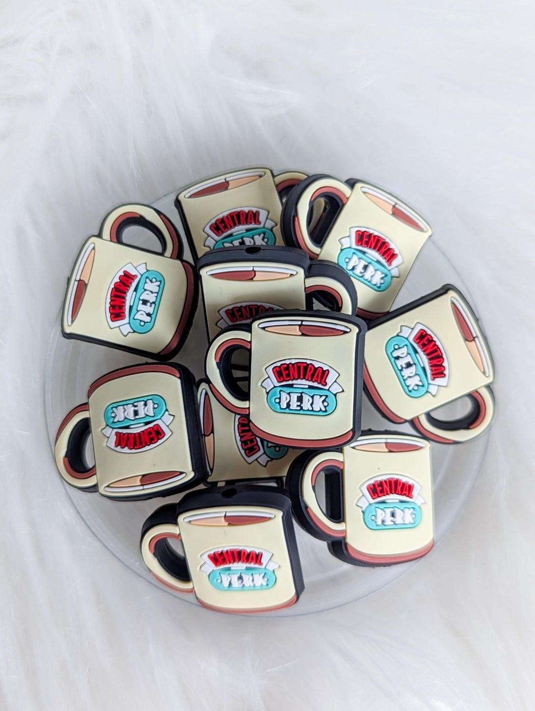 Friends Central Perk Silicone Beads| DIY Crafts | Cute | Bracelet ...